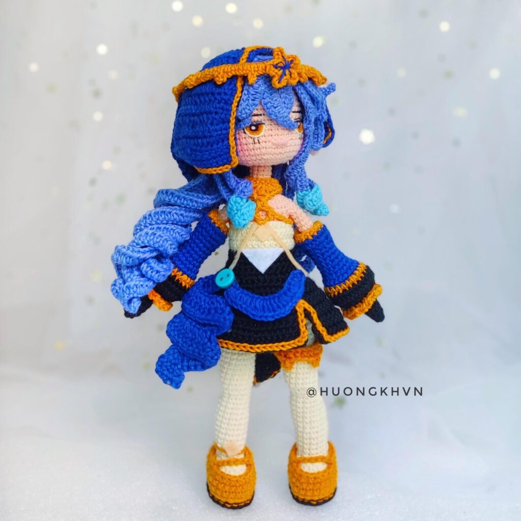 Genshin Impact Layla Amigurumi Crochet Pattern - Amigurumi Patterns
